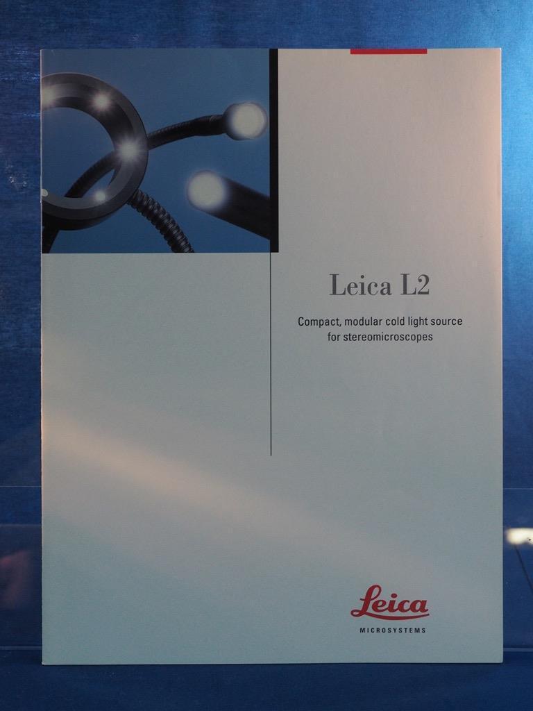 Leica L2 Freddo Luce Fonte Per Stereomicroscopes Catalogo Brochure Dq ...