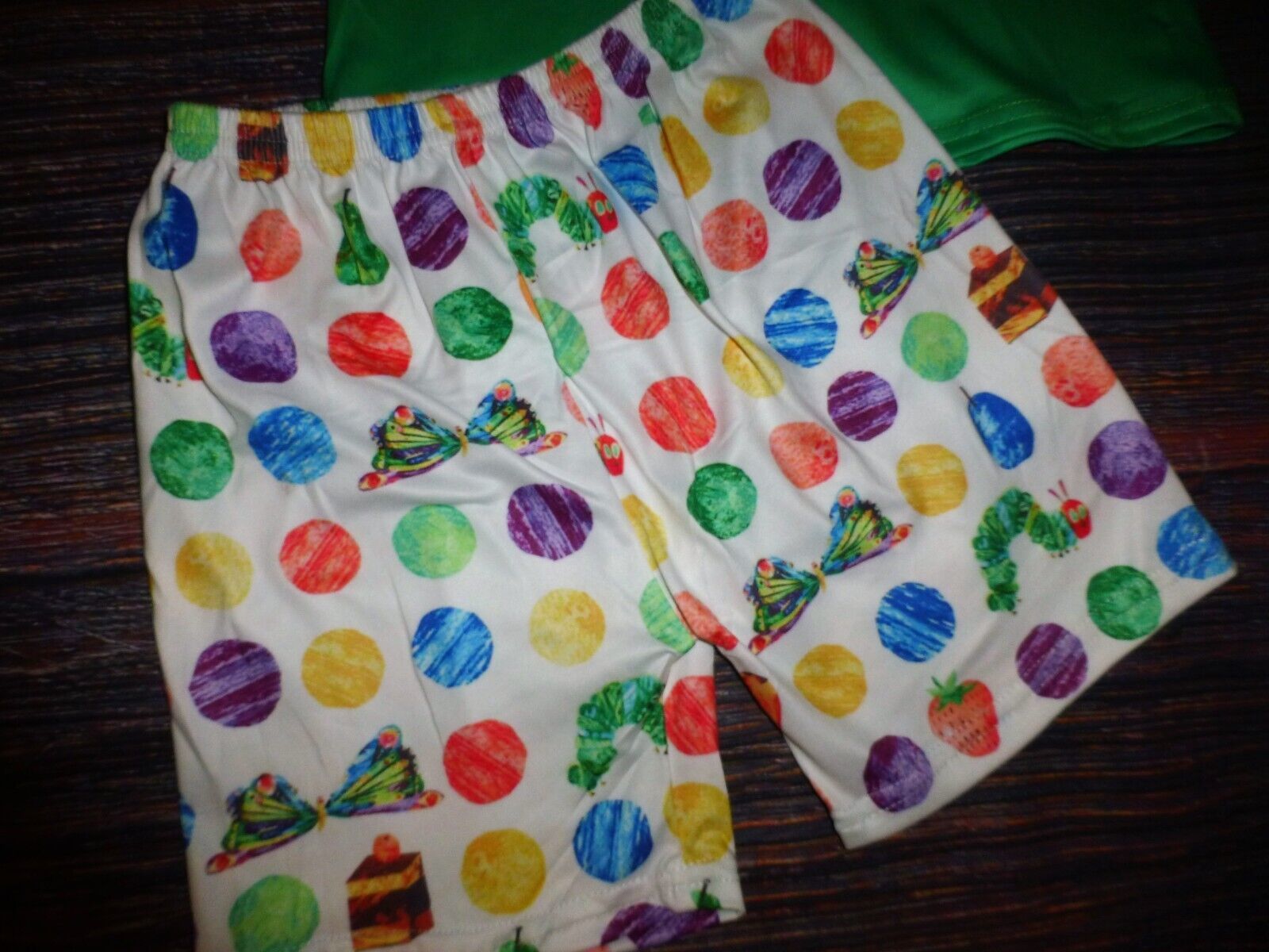Boutique Eric Carle Very Hungry Caterpillar Boys Shorts Outfit Set ...