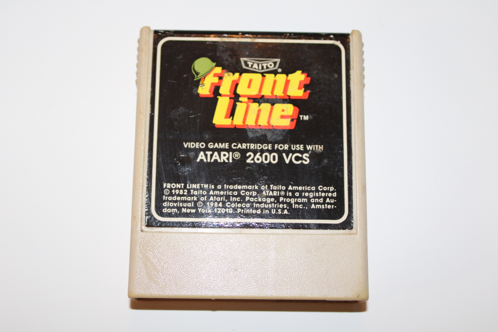Atari 2600 Front Line by Coleco great shape tested - Video Games
