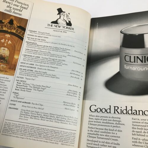 The New Yorker Full Magazine August 16 1993 Blimp Park by Bruce McCall ...