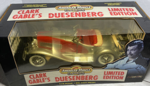 1935 Duesenberg Limited Edition 1:18 Scale American Muscle Clark Gable ...