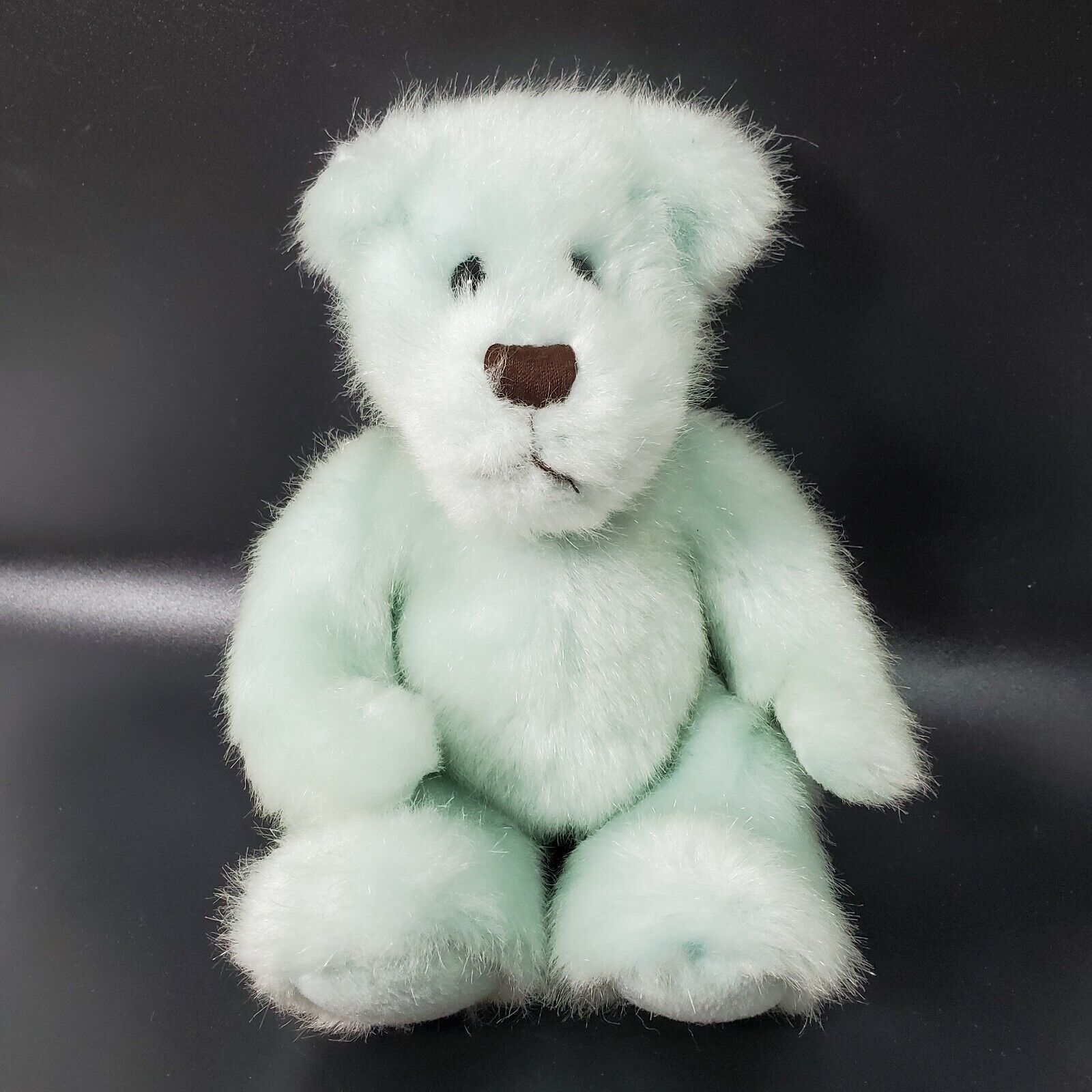 Applause Birthstone Baby Bear March Light Mint Green 9" Plush Stuffed ...