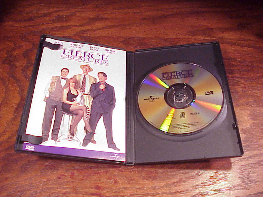 Fierce Creatures DVD, Used, with John Cleese, Jamie Lee Curtis, Michael ...