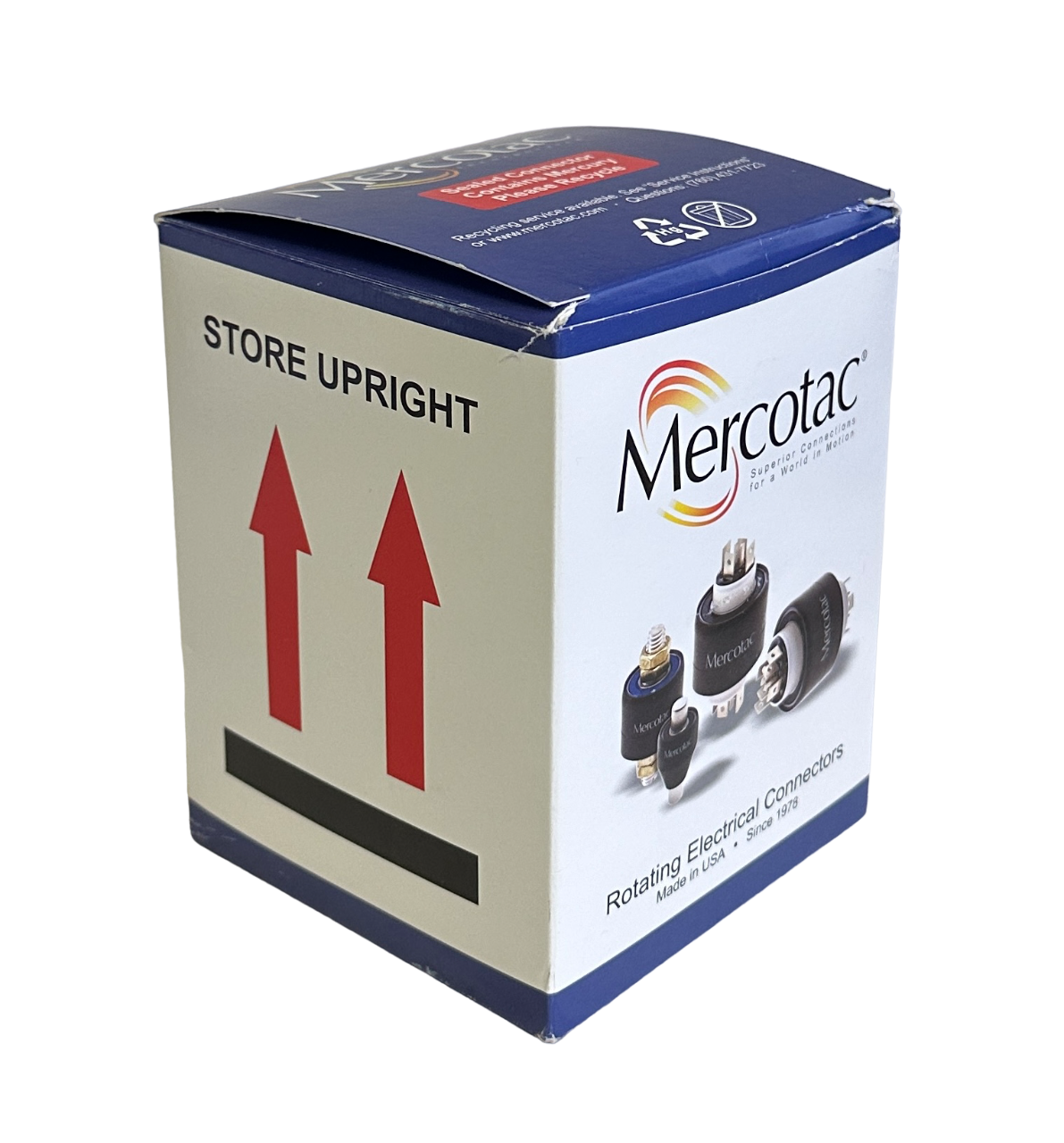 NEW MERCOTAC MODEL 830 BRUSHLESS SLIP RING 8-CONDUCTOR 250V ROTATING ...