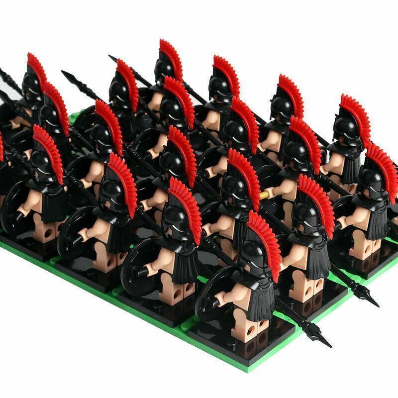 Ancient Spartan Military The 300 Spartans Warriors 21 Minifigures Set ...