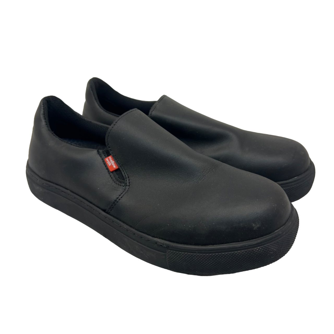 Mellow Walk Women's Slip-On Jessica Steel Toe 482339 Work Shoes Black ...