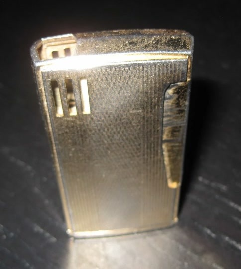 Vintage CORNWALL AWARD ELECTRONIC Gold Tone Automatic Gas Butane Torch ...