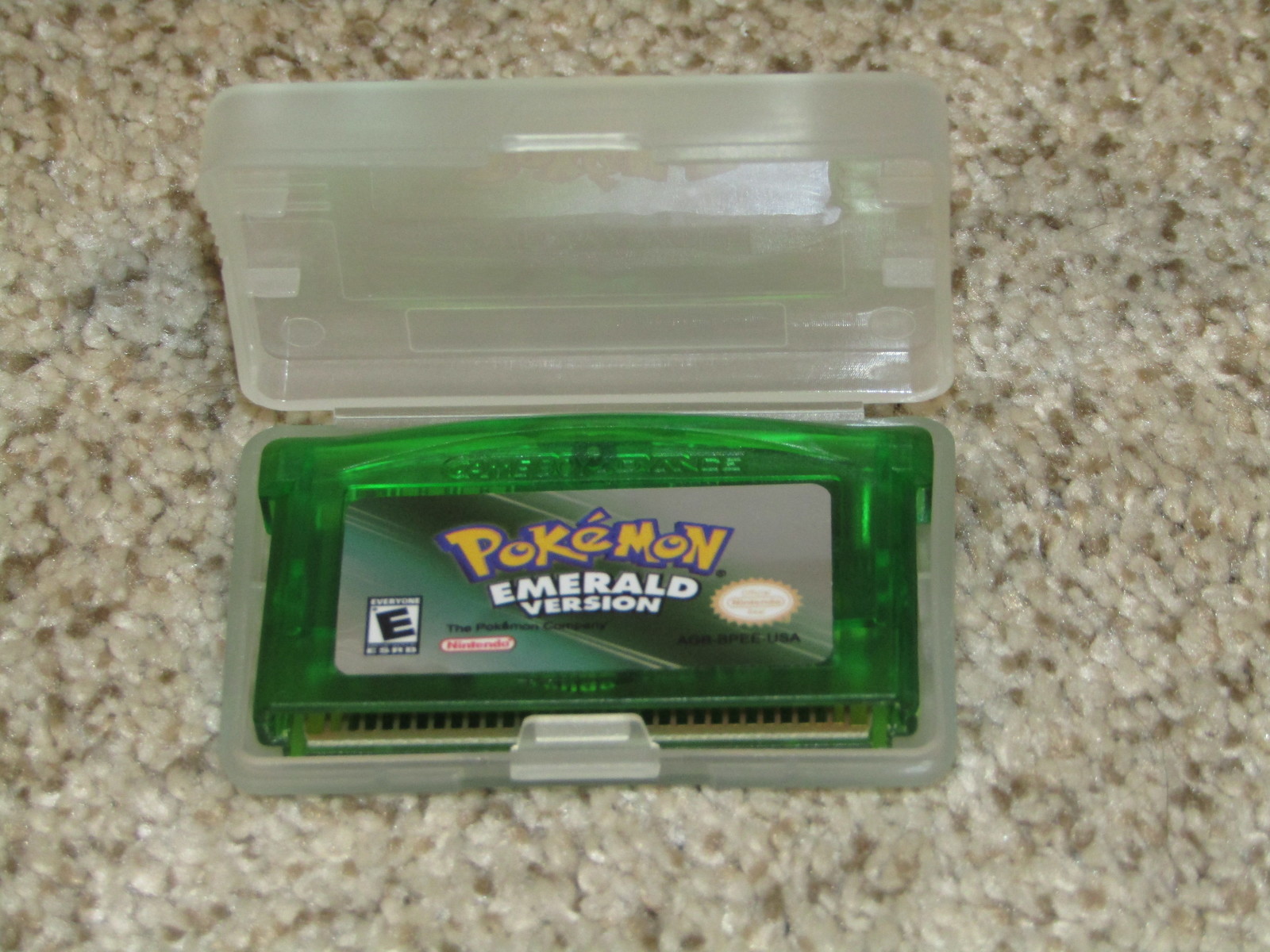 Pokemon Emerald GBA Gameboy Advance Video Game Cartridge Excellent ...