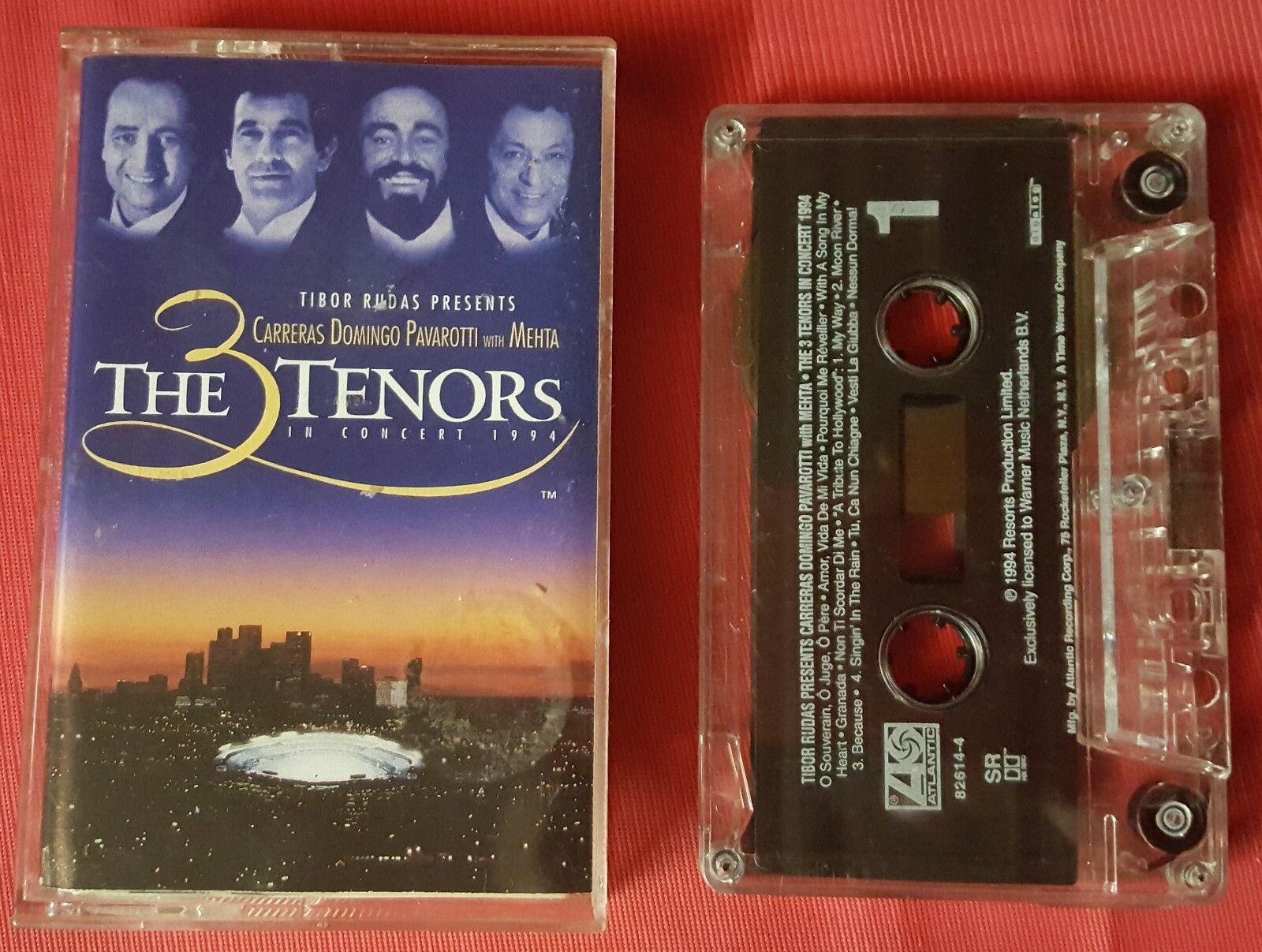 The 3 Tenors in Concert 1994 - Carreras Domingo Pavarotti - Music ...