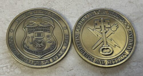 US Army Counter Intelligence Special Agent Badge Coin - Challenge Coins