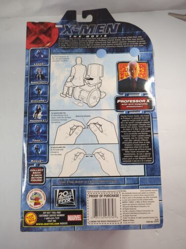 X-Men The Movie Professor Xavier Patrick Stewart Action Figure 2000 ...