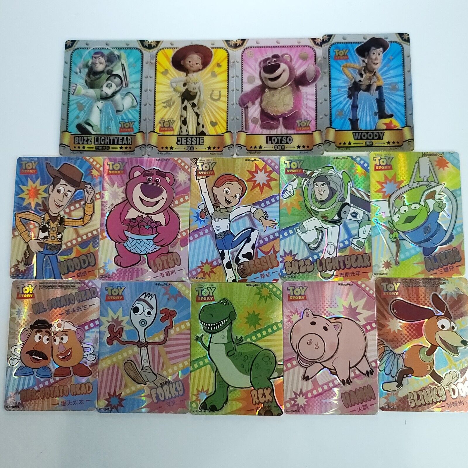 Toy Story Complete 14 Card Set Disney 100 Pixar 37th Anniversary Oscars ...