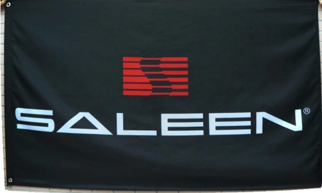 Ford Saleen Flag 3X5 Ft Polyester Banner USA 90x150cm - Decorative