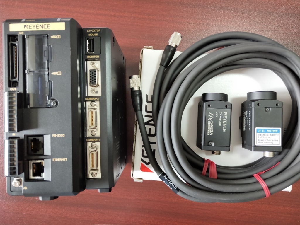 Keyence CV-X170F CV-H500M CA-CH3 used and tested 1set - Servo Motors