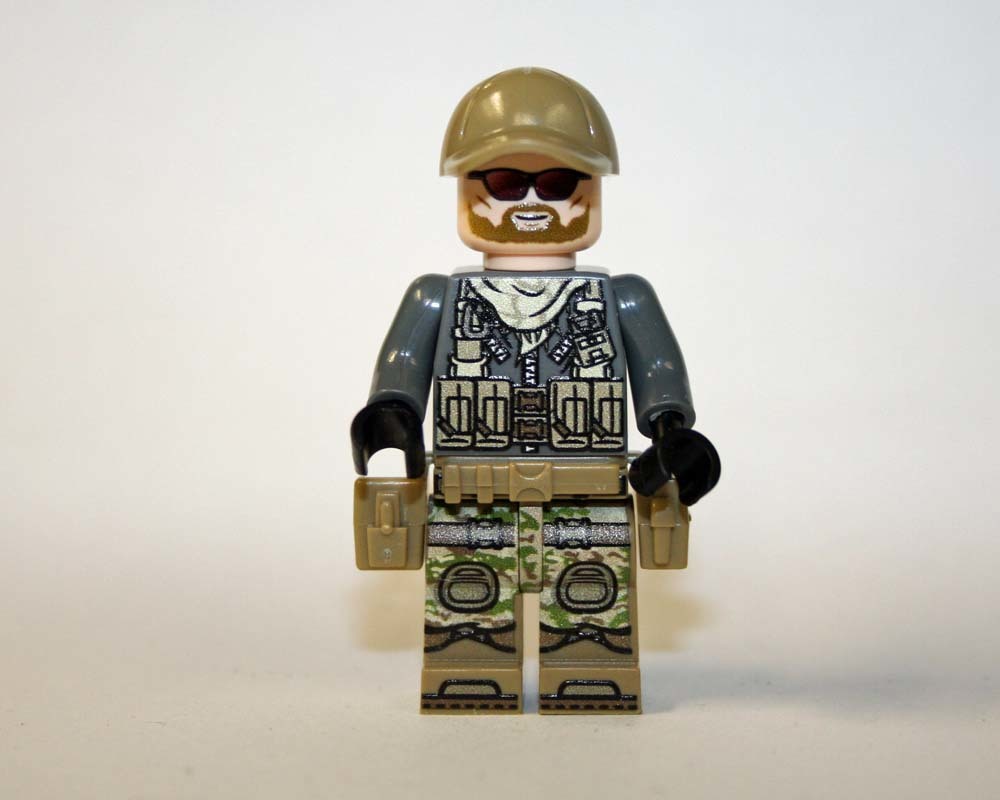 Minifigure Toy Delta Operator Cap Modern Army Soldier C Collection FAST ...