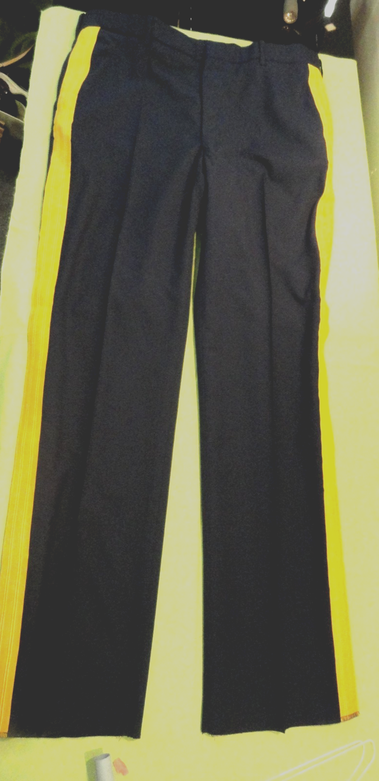 NEW ARMY SERVICE UNIFORM ASU PANTS W/ GOLD STRIPE BRAID OFFICER ...