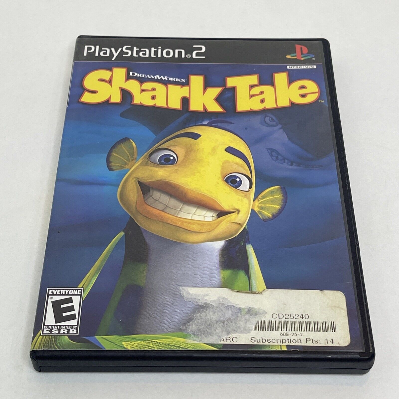 Shark Tale PS2 Sony PlayStation 2 Video Game Complete - Video Games