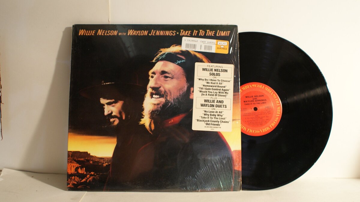 Willie Nelson with Waylon Jennings:take It to the Limit [Vinyl] Willie ...