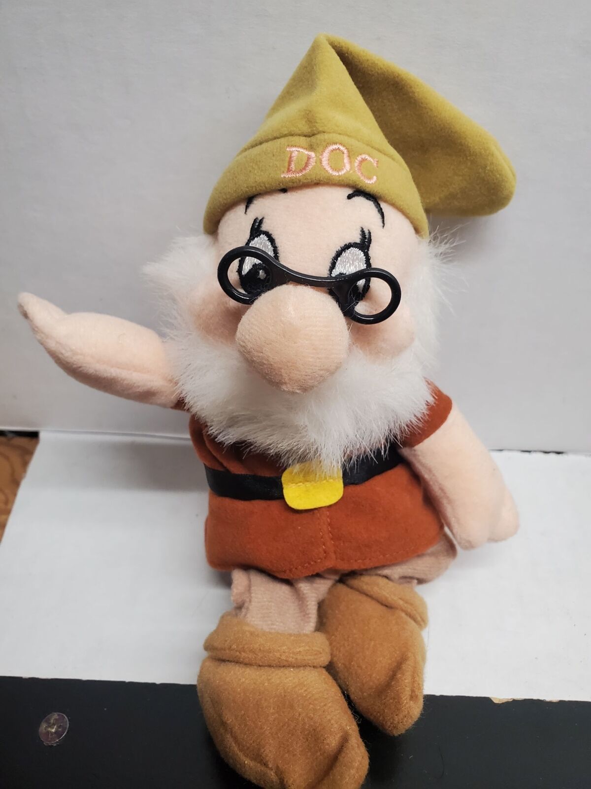9 Inch Disney Doc Plush from Snow White and the Seven Dwarfs - Plush Toys