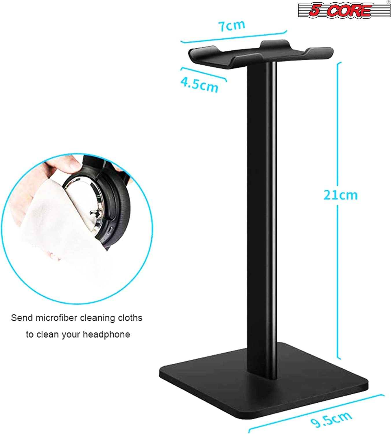 5 Core Headphone Stand Headset Holder with Aluminium Supporting Bar ...