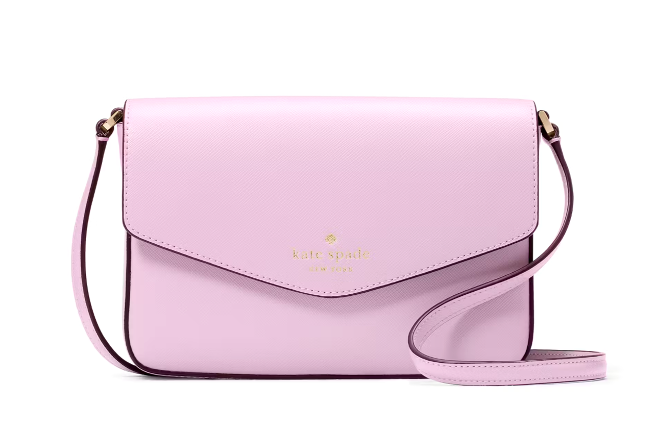 New Kate Spade Sadie Envelope Crossbody Berry Cream - Women's Bags ...