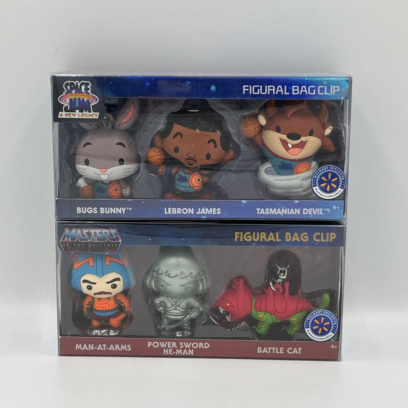 Figural 3D Bag Clips Space Jam & Masters of the Universe Walmart ...