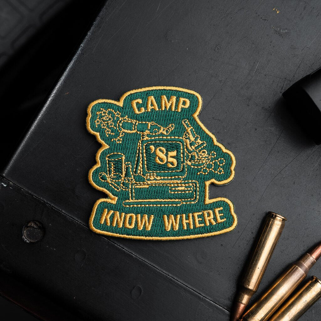 Camp Know Where Stranger Things Dustin Henderson Embroidered Patch - Funko