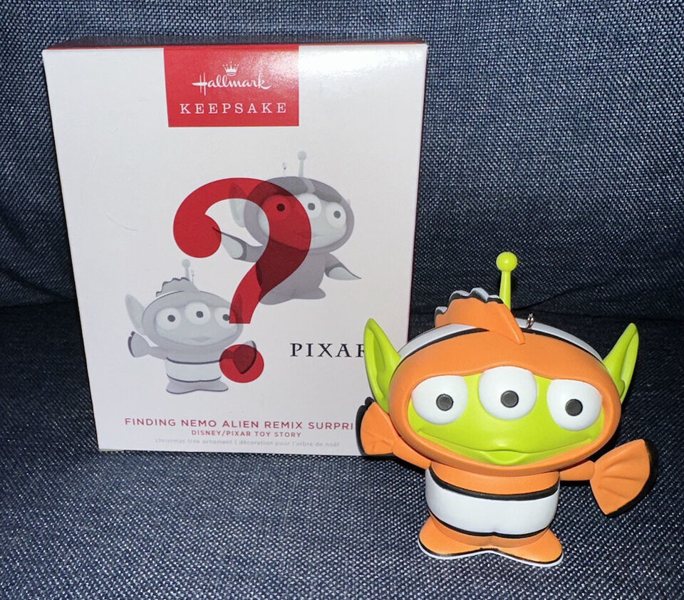 2022 Hallmark Keepsake Finding Nemo Alien Remix Orange Fish Christmas ...