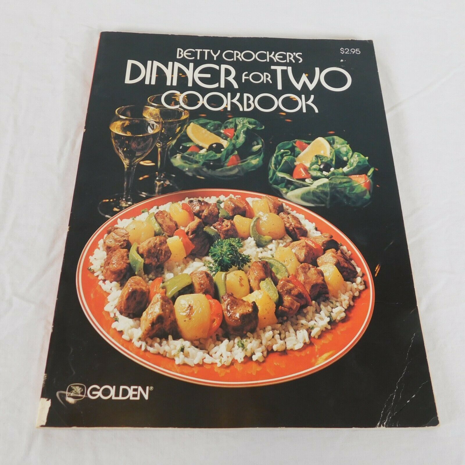 Betty Crocker's Dinner for Two Cookbook PB 1978 Soups Salads Dinners ...
