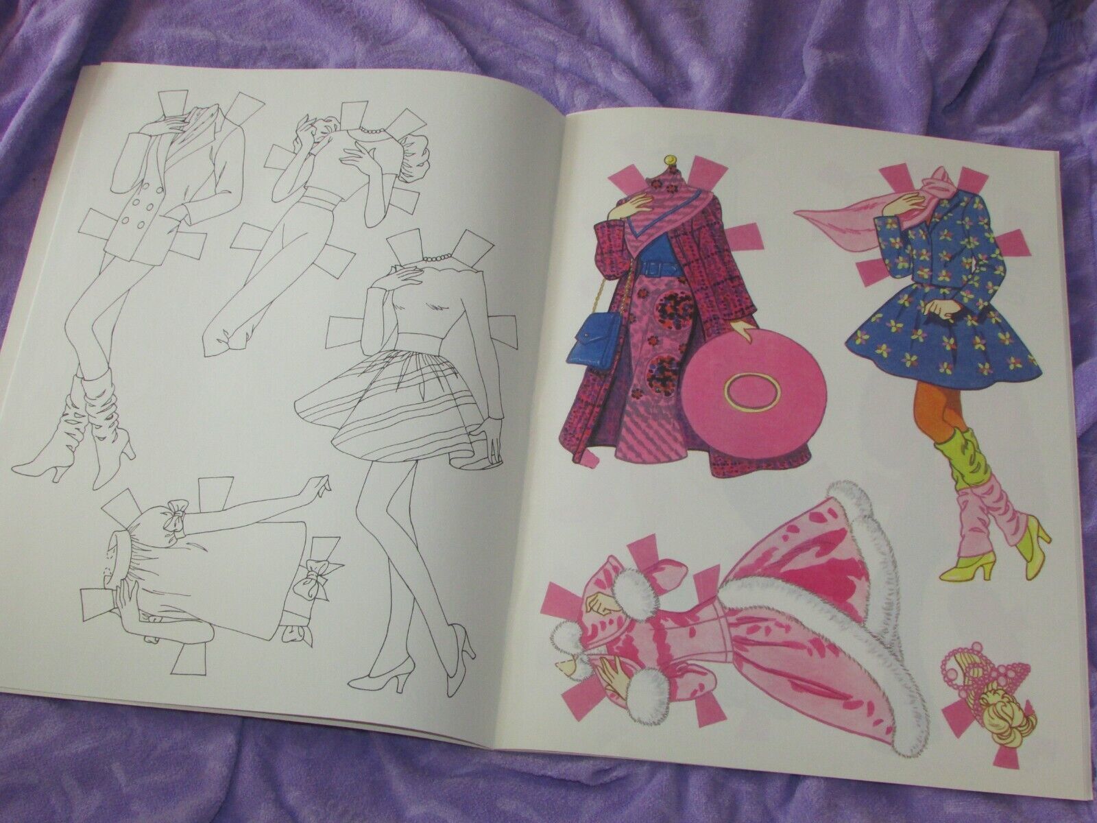 BARBIE PAPER DOLL punch out & color Golden Book 1991 not used (books ...