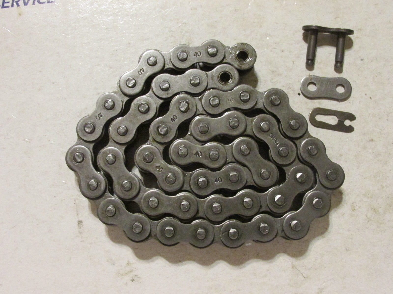 NEW - SIMPLICITY SNOW Blower DRIVE CHAIN PART# 1715130SM NLA S4050wl ...