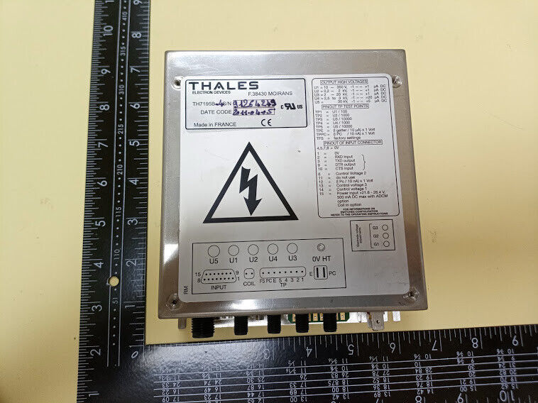 Thales TH7195B-4 Thales electron devices Philips medical power supply ...