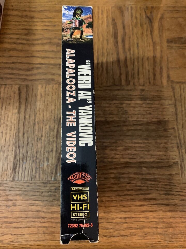 Weird Al Yankovic Alapalooza VHS - VHS Tapes