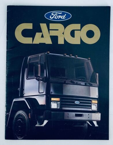 1986 Ford Cargo Truck Dealer Showroom Sales Brochure Guide Catalog ...