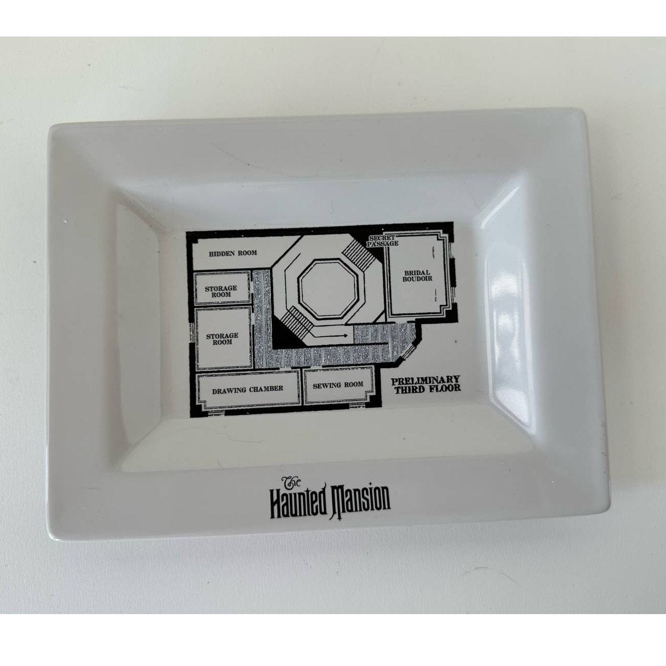 Disney Haunted Mansion Preliminary Third Floor Plan dish, appetizer ...