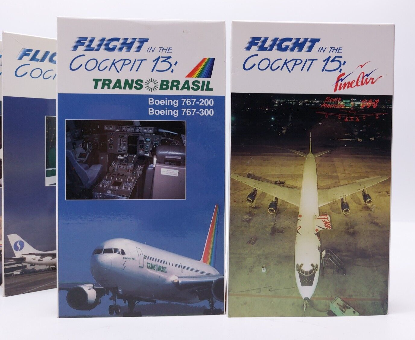 Flight in the Cockpit Lot Royal Airbus A310-300 A330 747 767 VHS Lot ...
