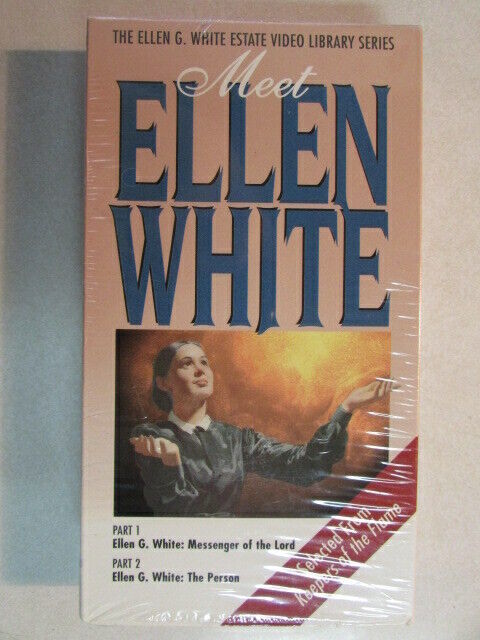 MEET ELLEN WHITE 90 MINUTE DOCUMENTARY PTS. 1 & 2 VHS NTSC BIBLICAL PROPHECY OOP - VHS Tapes