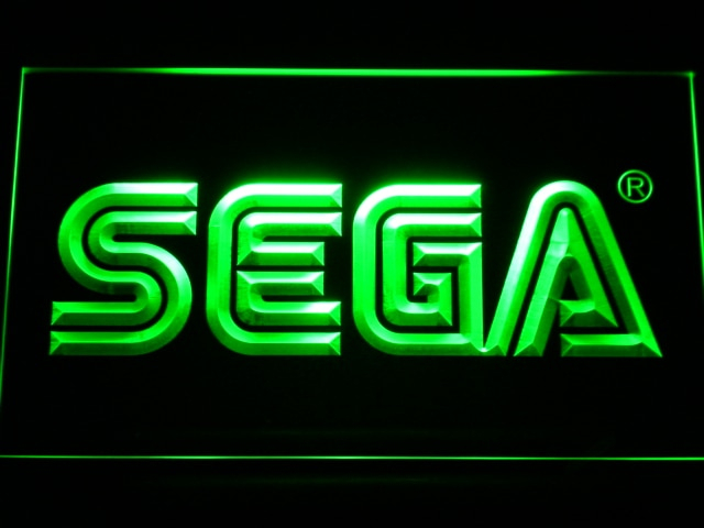 Sega Game Illuminated Led Neon Sign Home Decor Room, Office, Lights ...