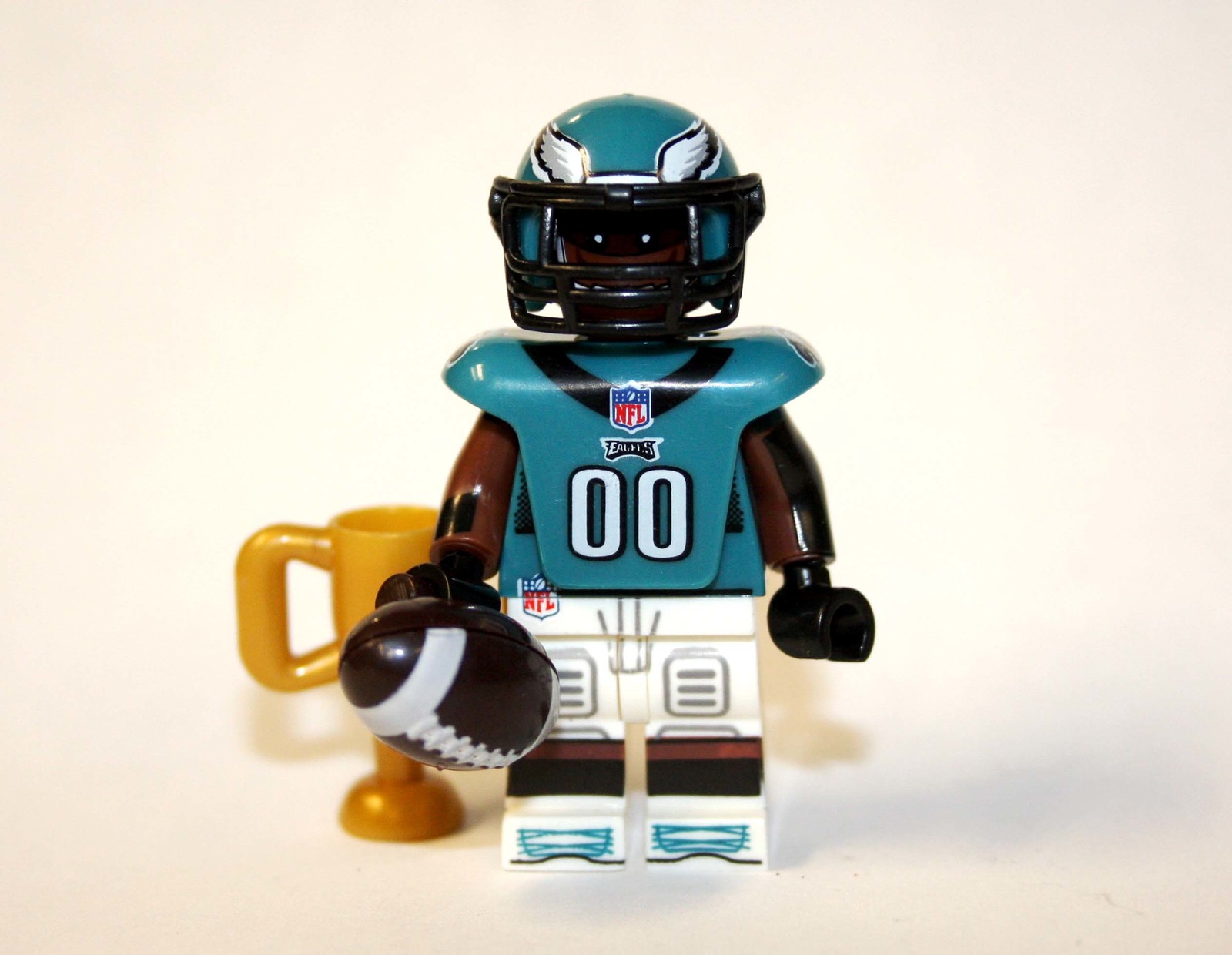 Building Block Philadelphia Eagles Football NFL Player Minifigure US ...