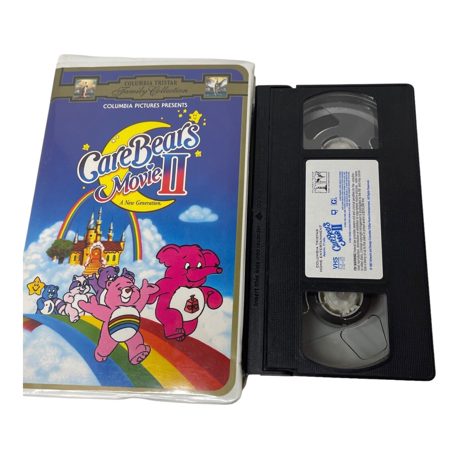 The Care Bears Movie 2: A New Generation VHS 1996 ClamShell Case ...