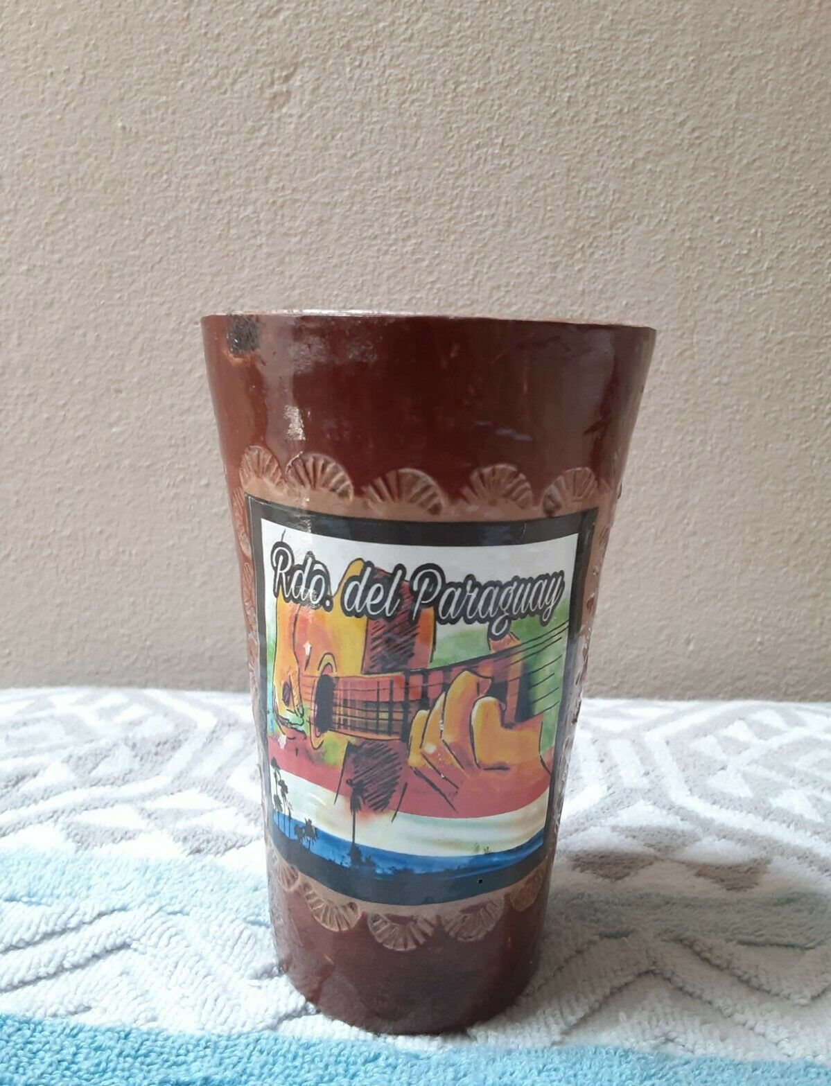 Mate Terere Cup ( Paraguay desing) Handicraf - Food & Beverages