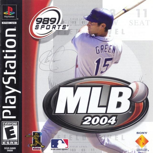 MLB 2004 - Sony PlayStation 1 PS1 PS2 PS3 PS PSX Video Game - Video ...