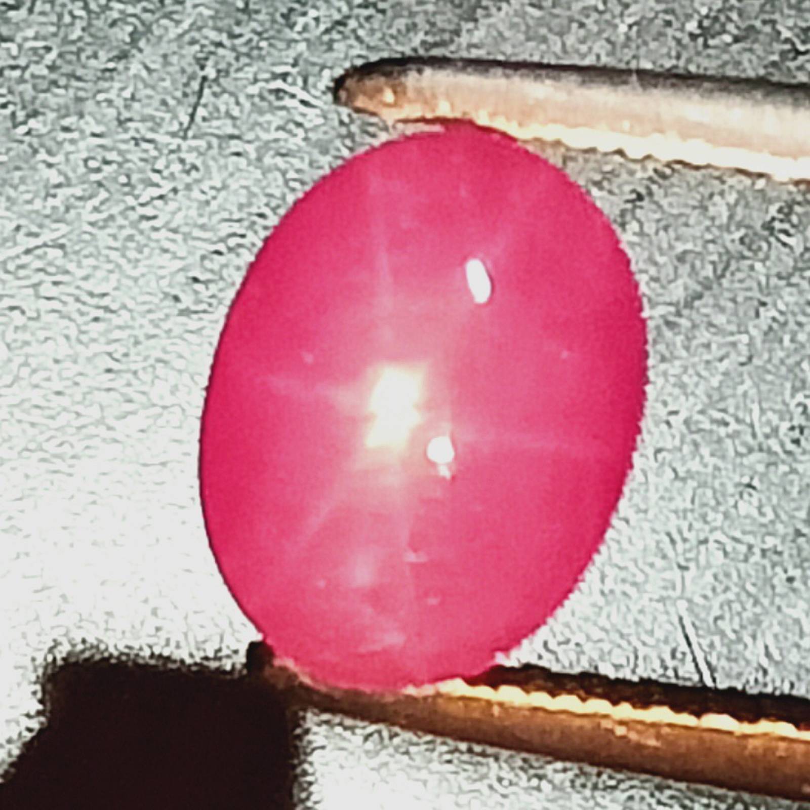 No Heat Star Ruby , 3.35 Cttw , African Star Ruby ,Star Ruby 3 Carat ...