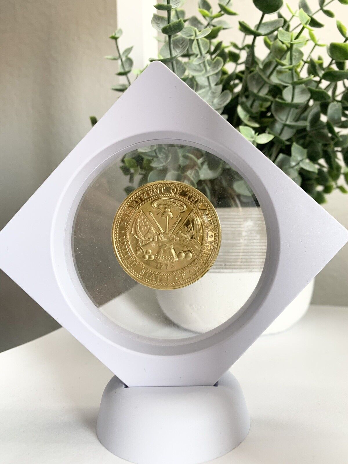 U S ARMY Field Artillery Challenge Coin Come With 3D Display Case ...