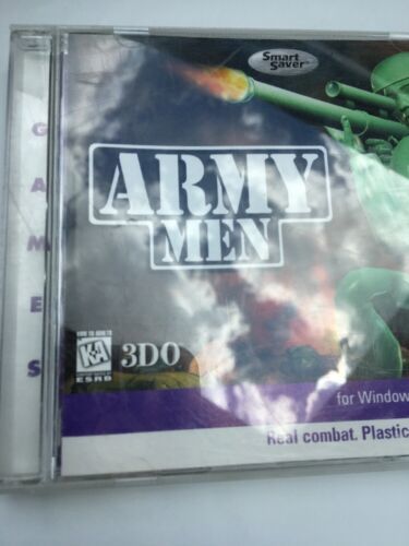 Army Men-PC CD-ROM Game)-TESTED -RARE VINTAGE COLLECTIBLE-SHIPS N 24 ...