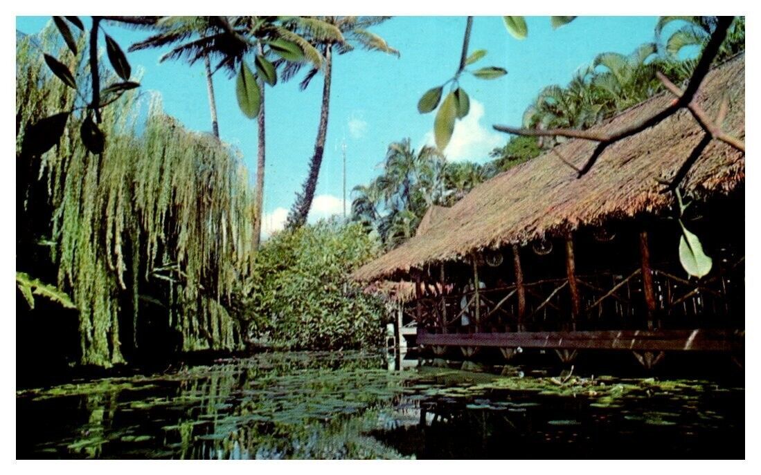 The Willows Fine Eating Honolulu Hawaii Postcard - Topographical Postcards