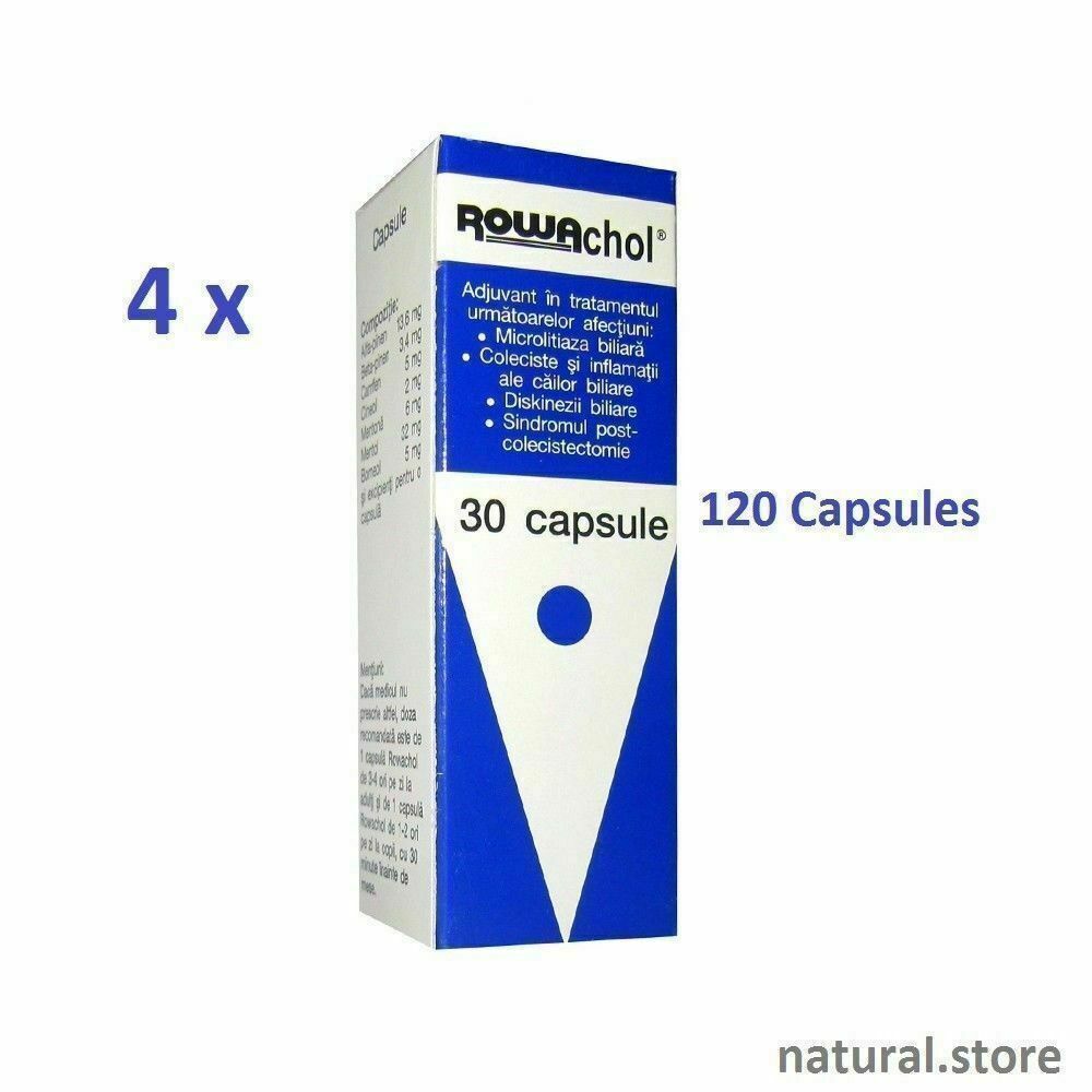 Rowachol 120 Capsules - Vitamins & Lifestyle Supplements
