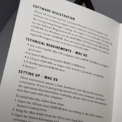 The Complete Maus: A Survivor's Tale by Art Spiegelman (1993) CD ROM ...