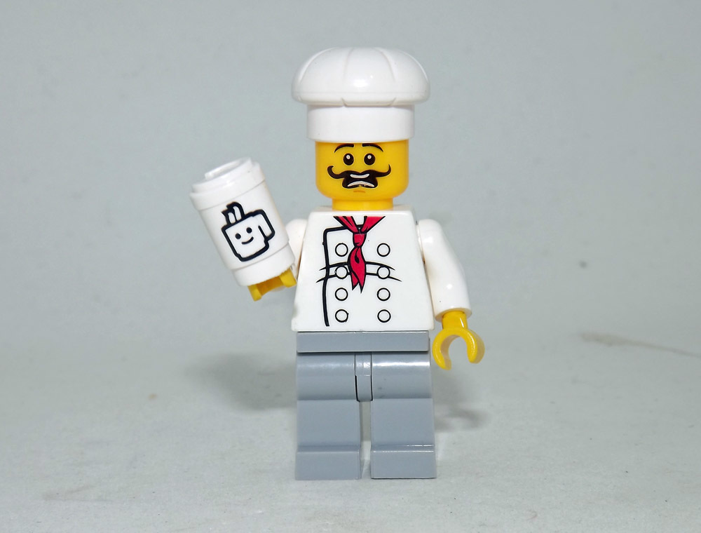 Chef Cook Kitchen Worker Custom Minifigures - LEGO (R) Minifigures
