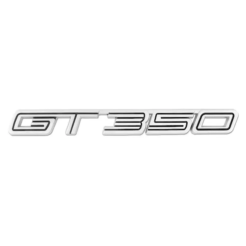3D GT350 GT 350 Letter Logo Car Stickers and Decals For Shelby GT500 ...